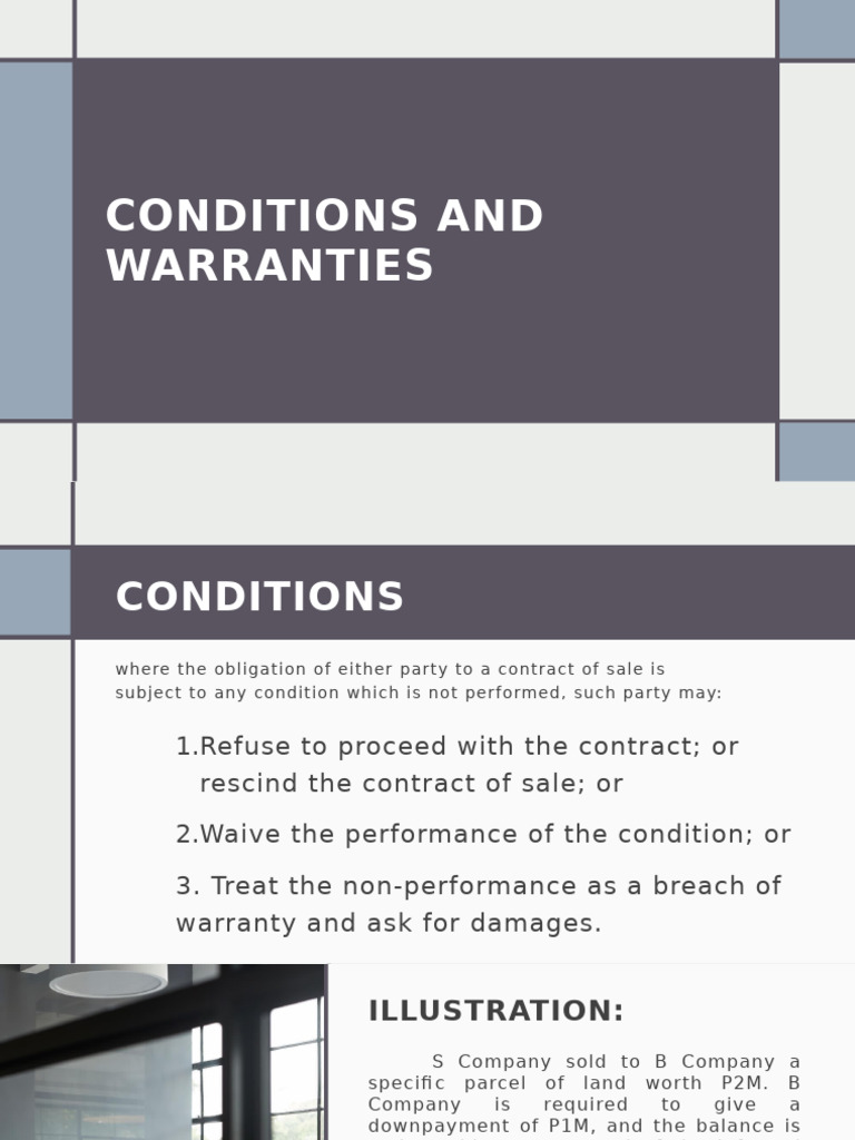 Understanding Warranty Against Eviction | PDF | Legal Liability ...