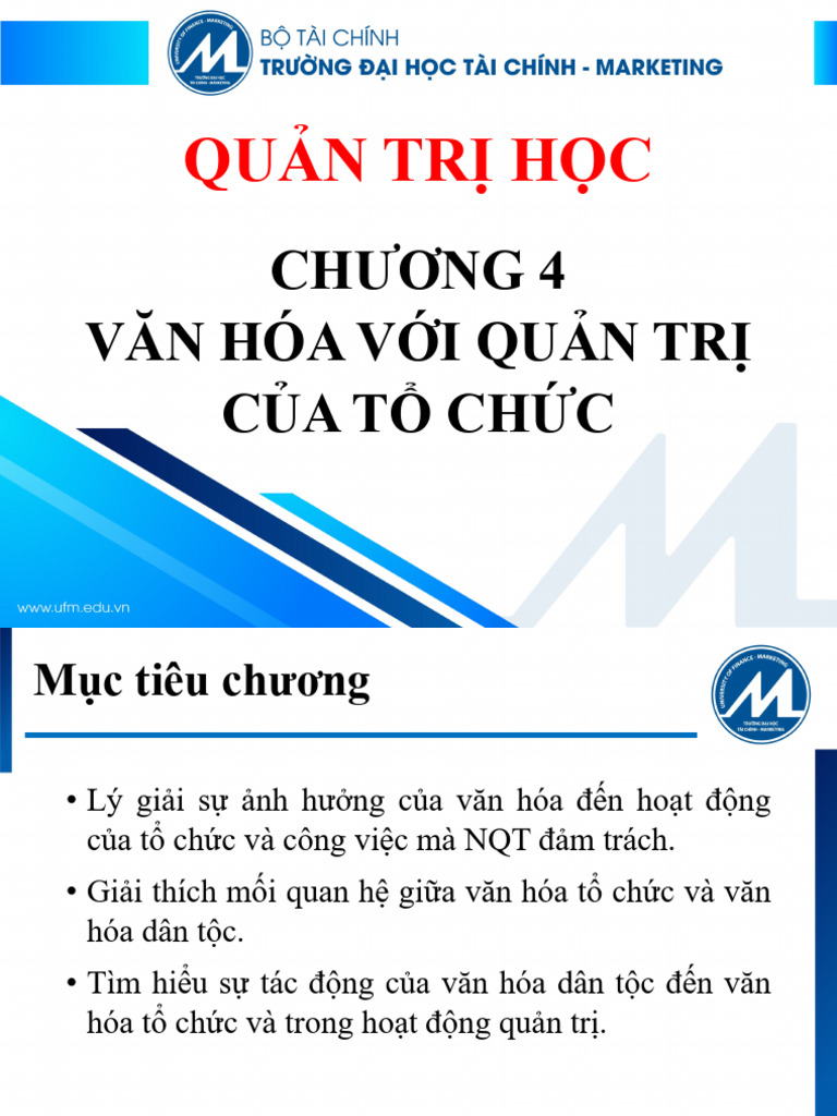 Ufm - QTH 2024 - Chương 4 | PDF