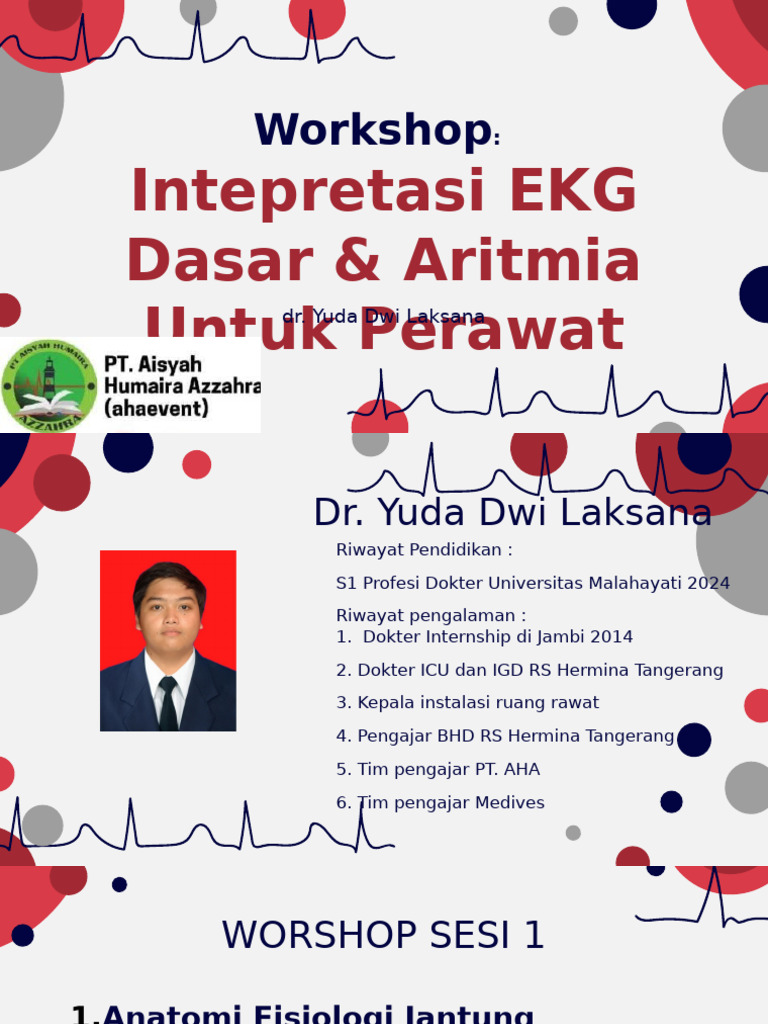 Workshop EKG Dasar untuk Perawat | PDF | Sains & Matematika
