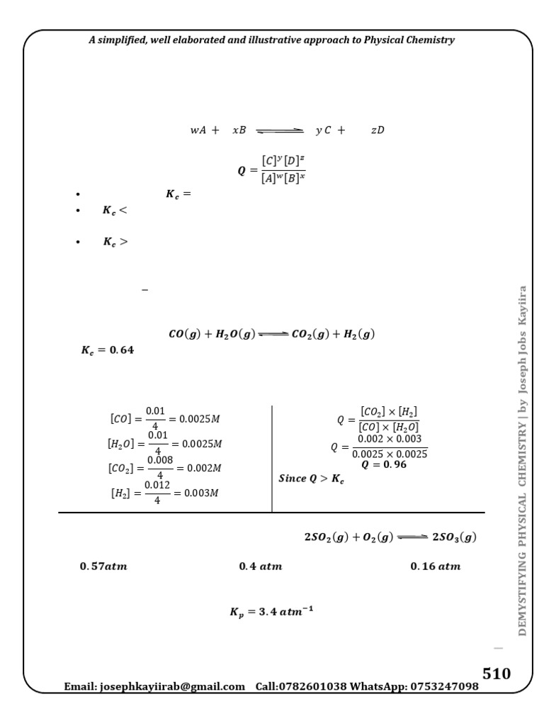 Kelly | PDF | Chemical Equilibrium | Chemical Reactions