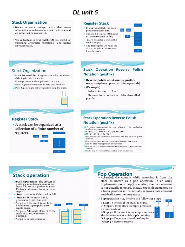 DL 5 Stack | PDF