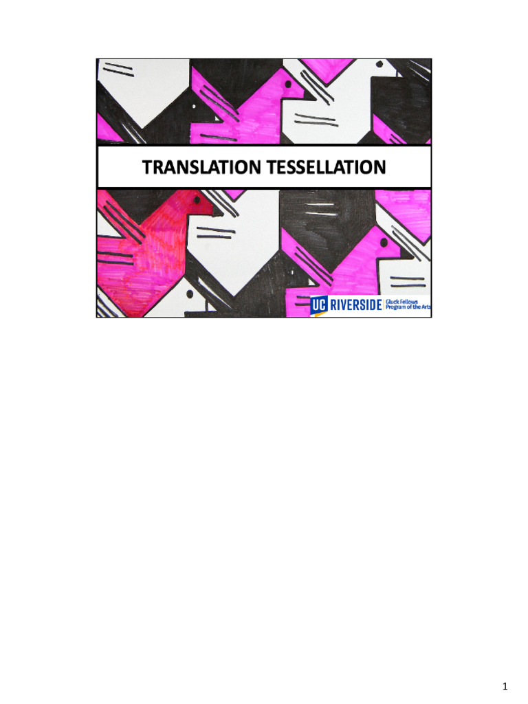 HA Translation Tessellation | PDF | Shape | Pattern