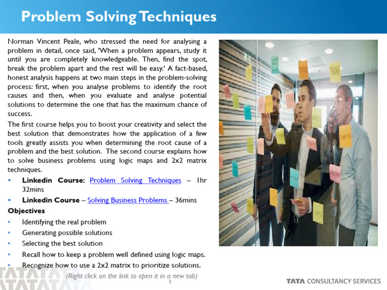 09 Framing The Problem - Techniques | PDF