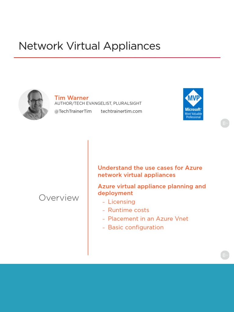 Network Virtual Appliances Slides | PDF