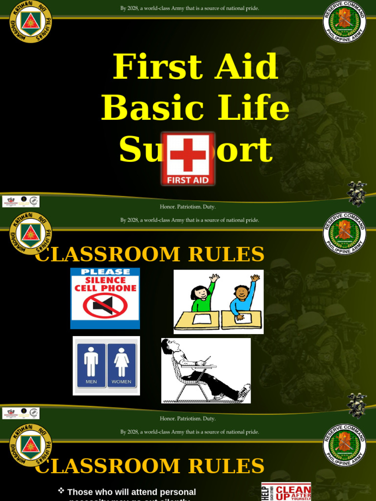 First Aid Essentials and Guidelines | PDF | First Aid | Health Care