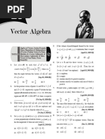 Vectors and 3D Geometry Exercises | PDF | Geometry | Triangle Geometry