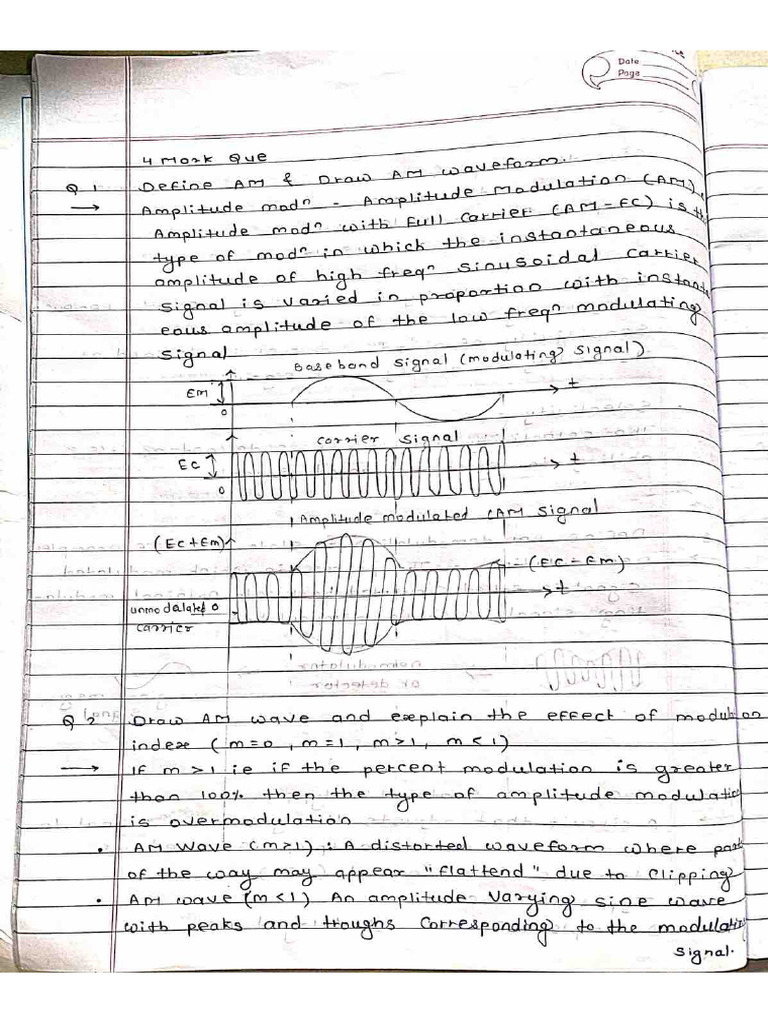 PEC Tutorial 2,3 | PDF