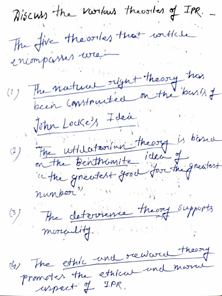 IPR Assignment 2 | PDF