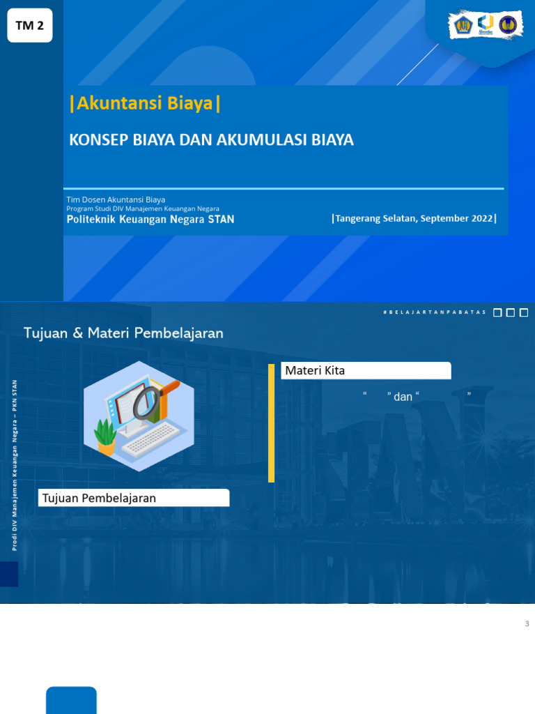 AKBI - TM 2 - Konsep Biaya Dan Akumulasi Biaya-1 | PDF | Teknologi & Rekayasa