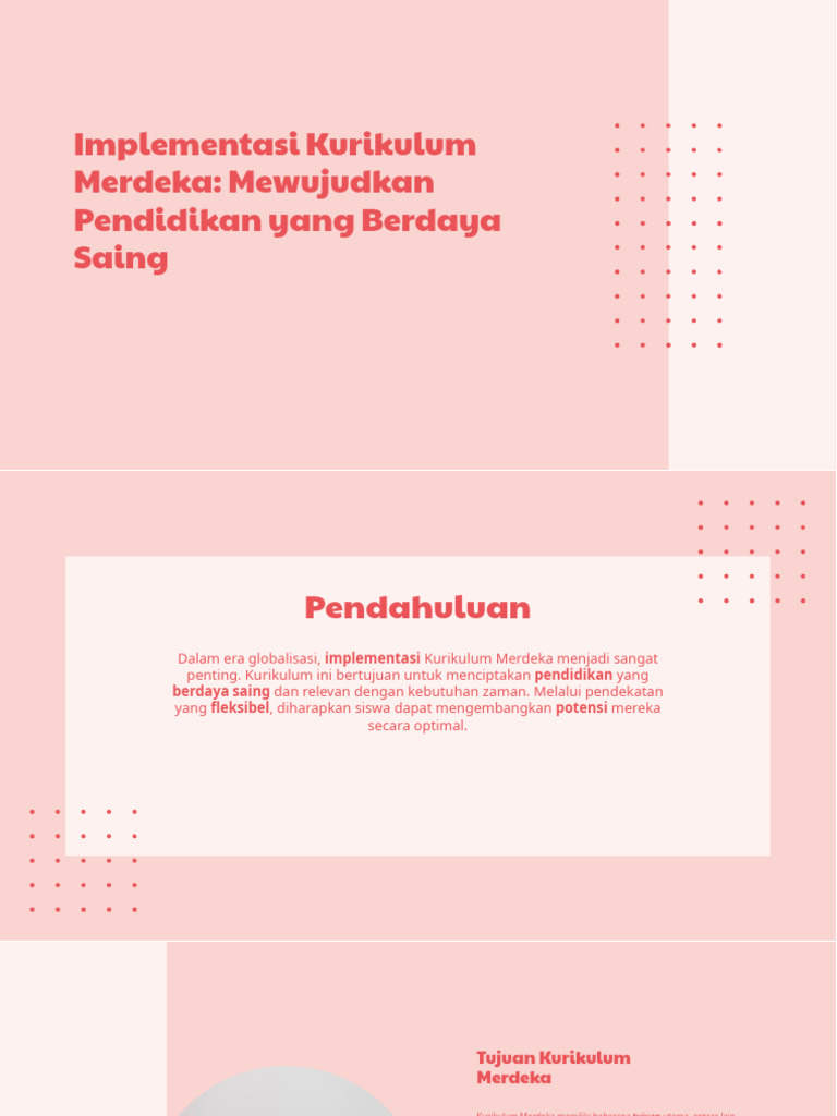 Slidesgo Implementasi Kurikulum Merdeka Mewujudkan Pendidikan Yang Berdaya Saing ...