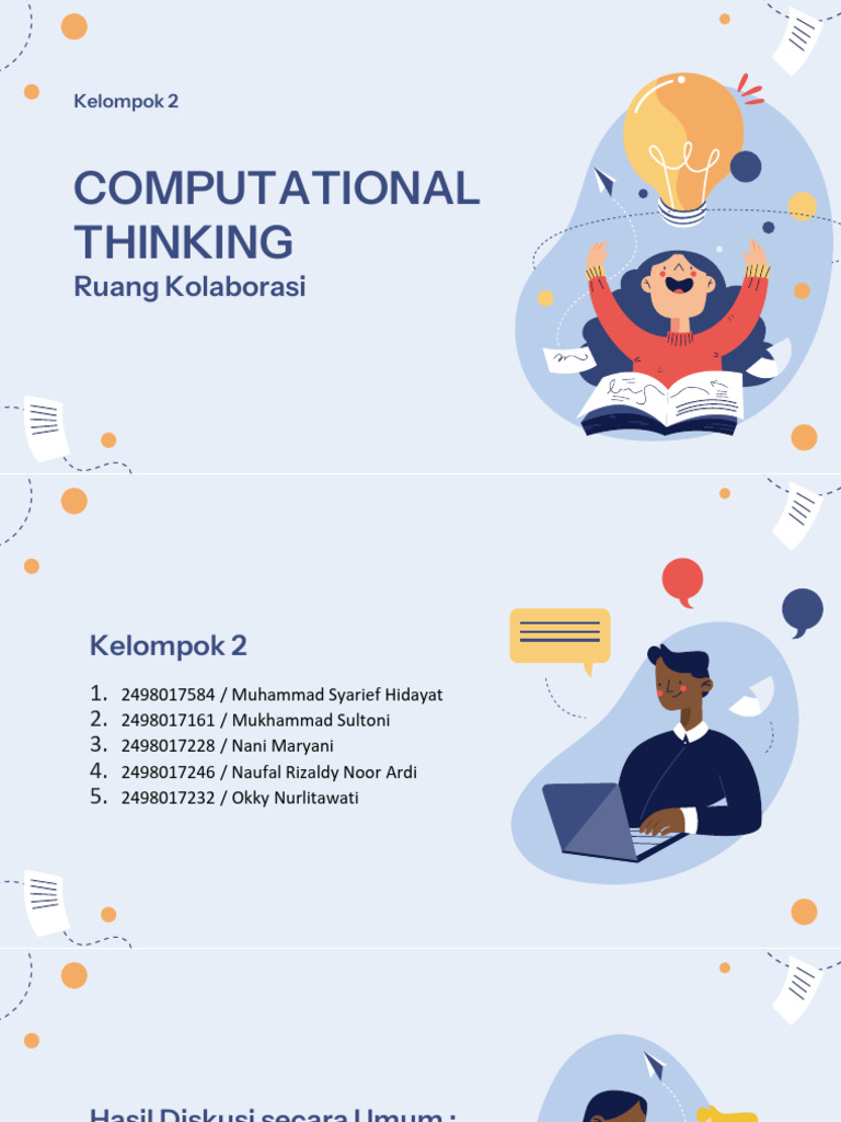 T1-4a. Unggah Tugas Ruang Kolaborasi - Kelompok 2 | PDF | Karier & Perkembangan