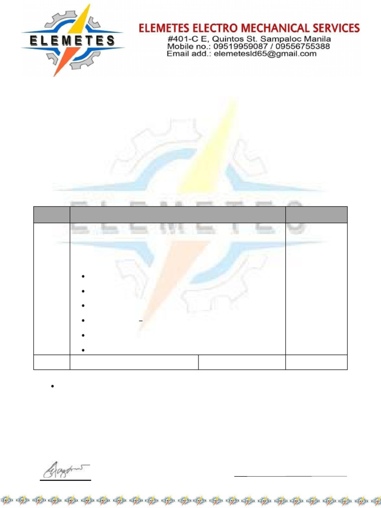 Quotation for Mobile Crane Parts | PDF