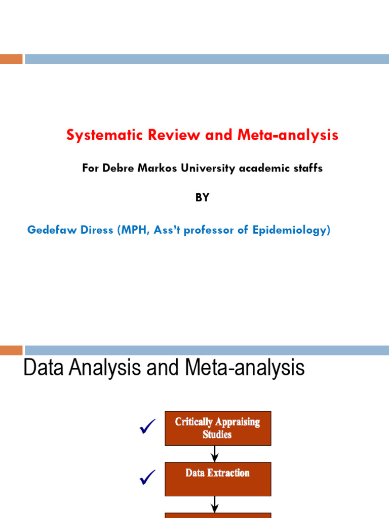 Lecture 6. Data Analysis and Meta-Analysis | PDF | Effect Size | Meta Analysis