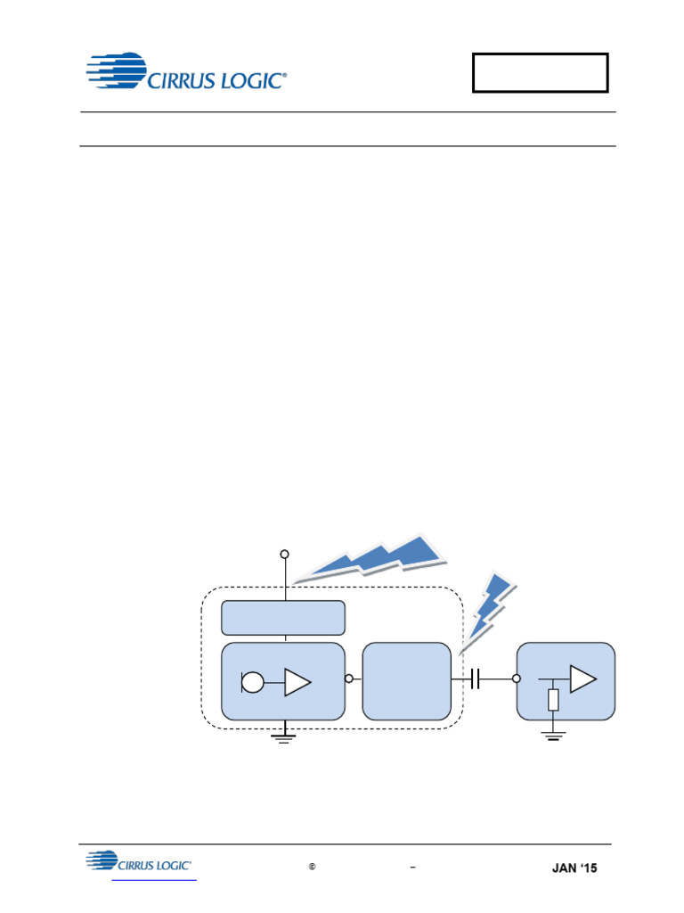 Cirrus Logic - WAN0238 - v1.1 | PDF | Microphone | Electromagnetic Interference
