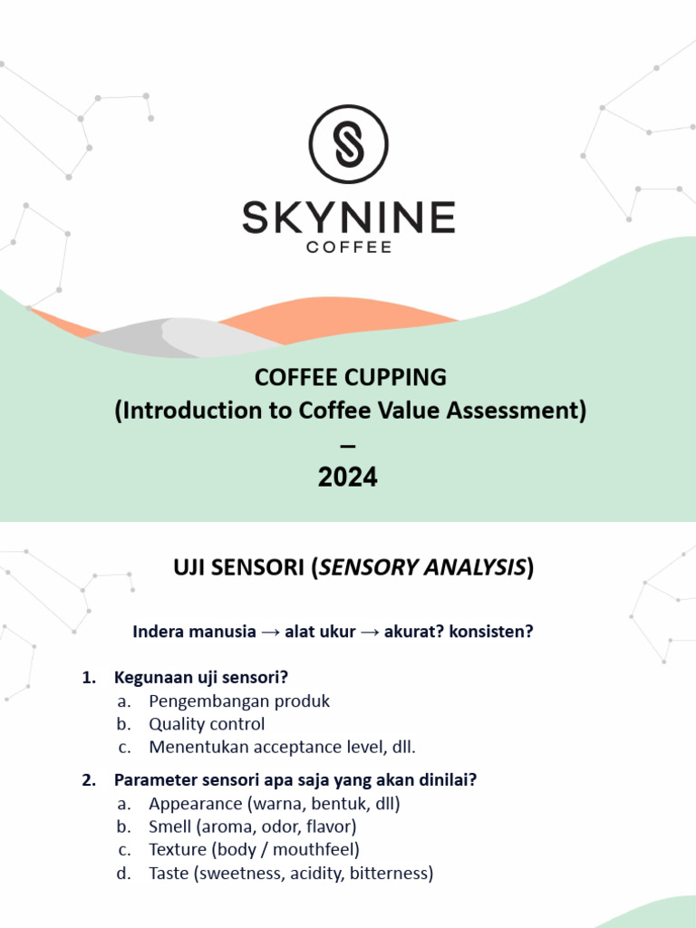 Coffee Cupping CVA | PDF | Kesehatan Holistik