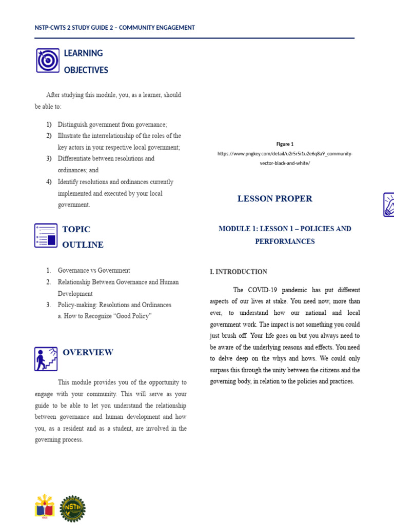 Unity Engagement Lesson 1 Policies and Performances | PDF | Governance ...