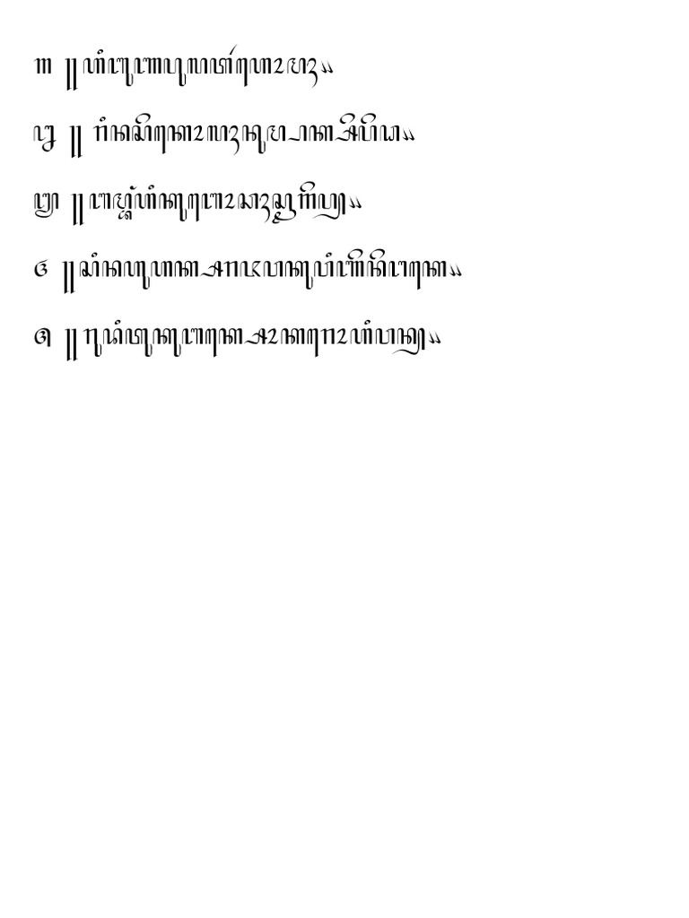 Latihan Soal Aksara Jawa | PDF