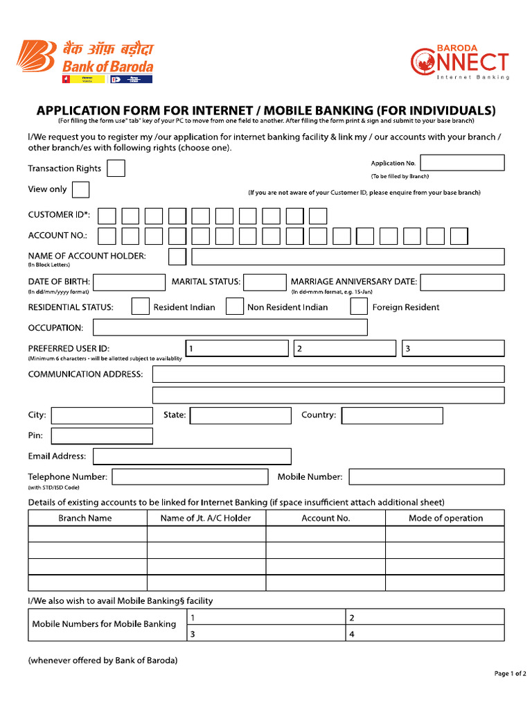 Internet Banking Application Individual | PDF