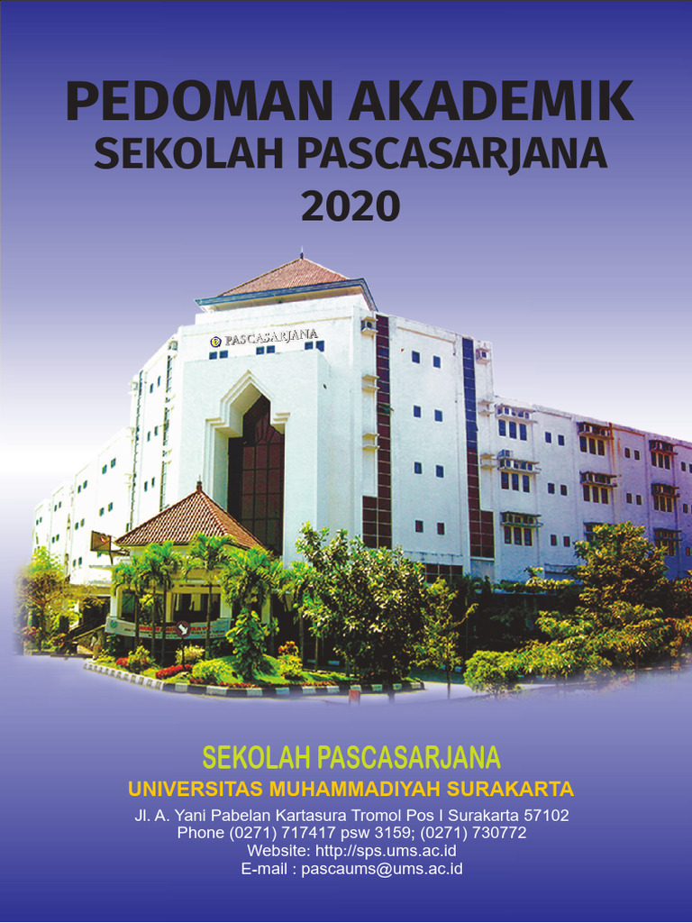 Pedoman Akademik Pascasarjana 2020 Compressed | PDF