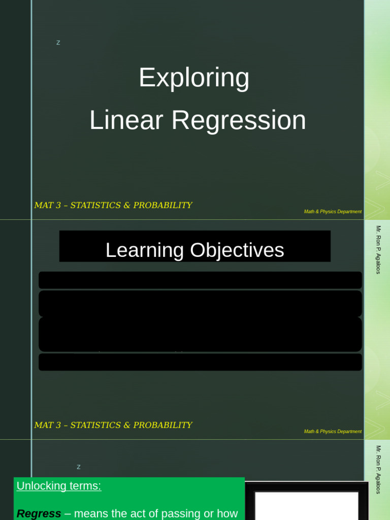 7 Regression Analysis | PDF | Linear Regression | Regression Analysis