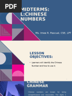 Chinese Numbers 1-10 Guide | PDF