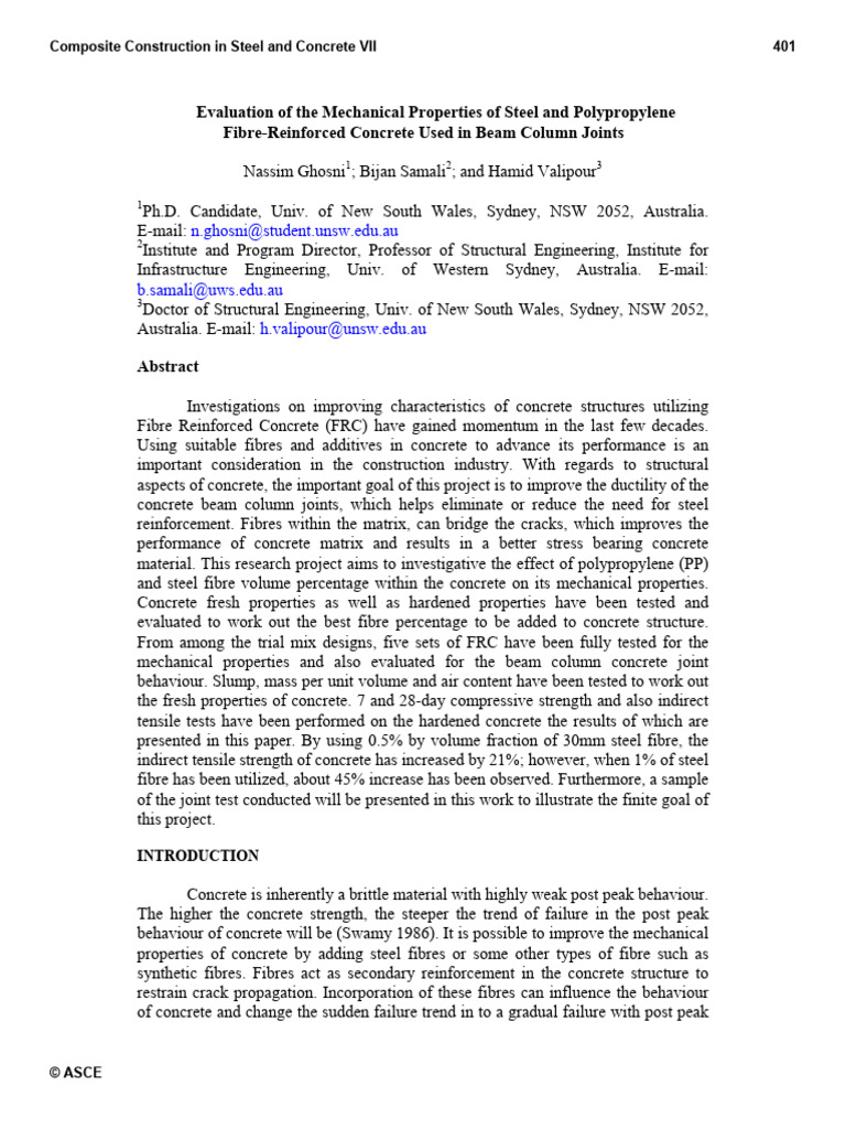 ghosni2016 | PDF | Concrete | Composite Material