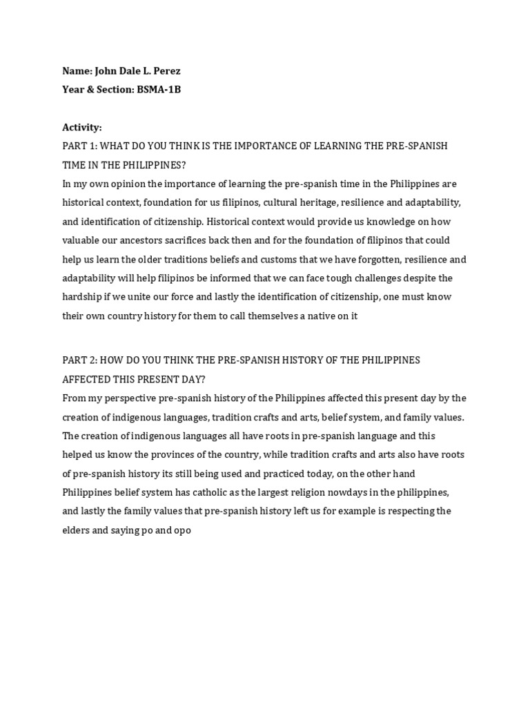 John Dale L. Perez - Socsci102 | PDF