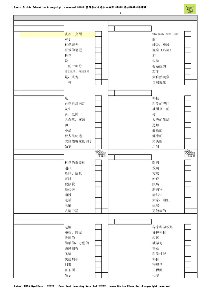 T1 SN Nota 翻译表 | PDF