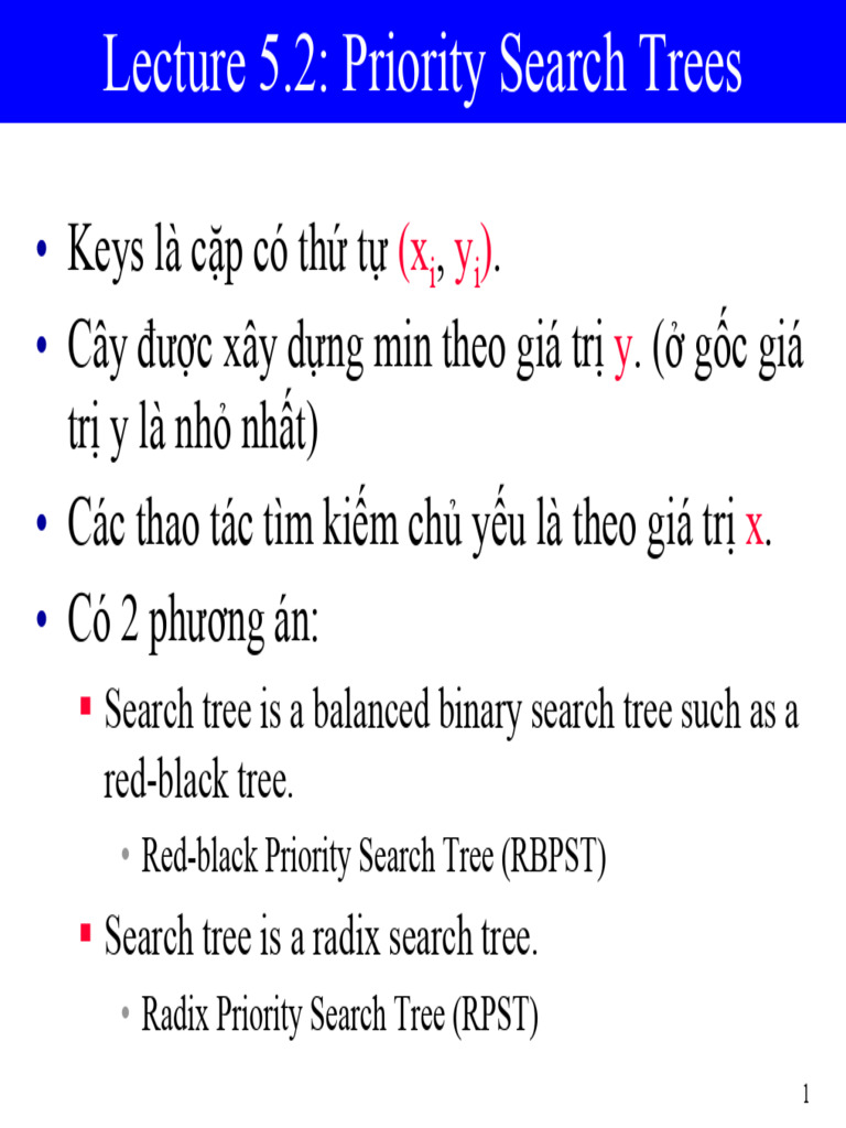 Lecture5 Prioritysearchtree2 | PDF