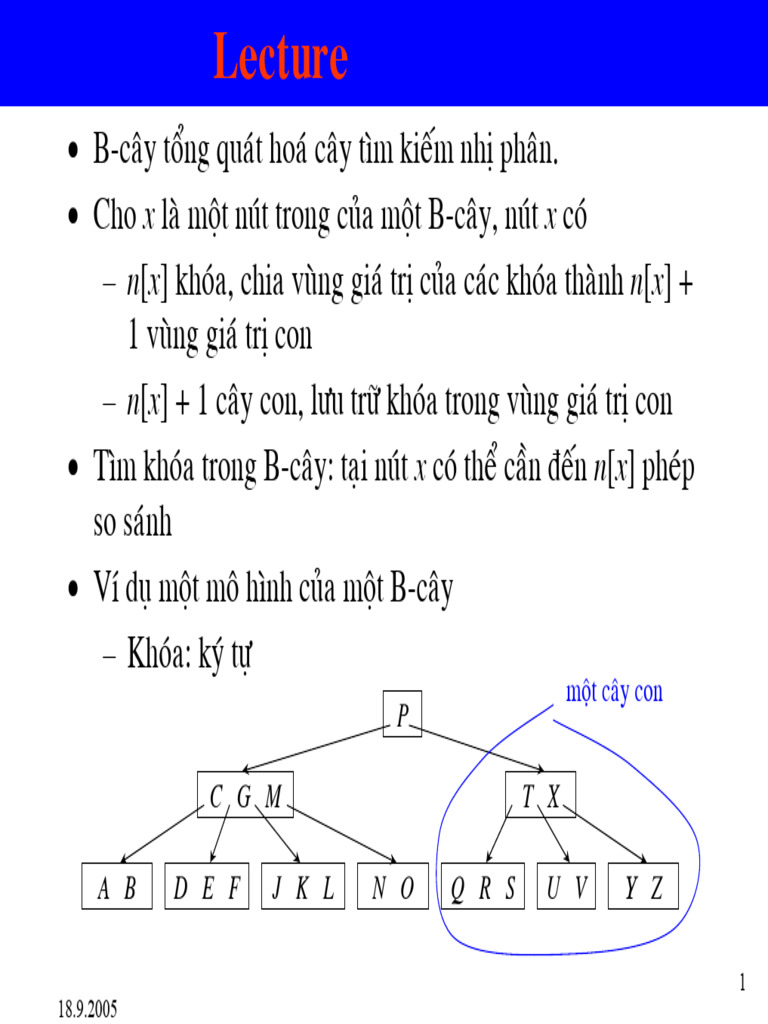 Lecture6 B Trees1 | PDF