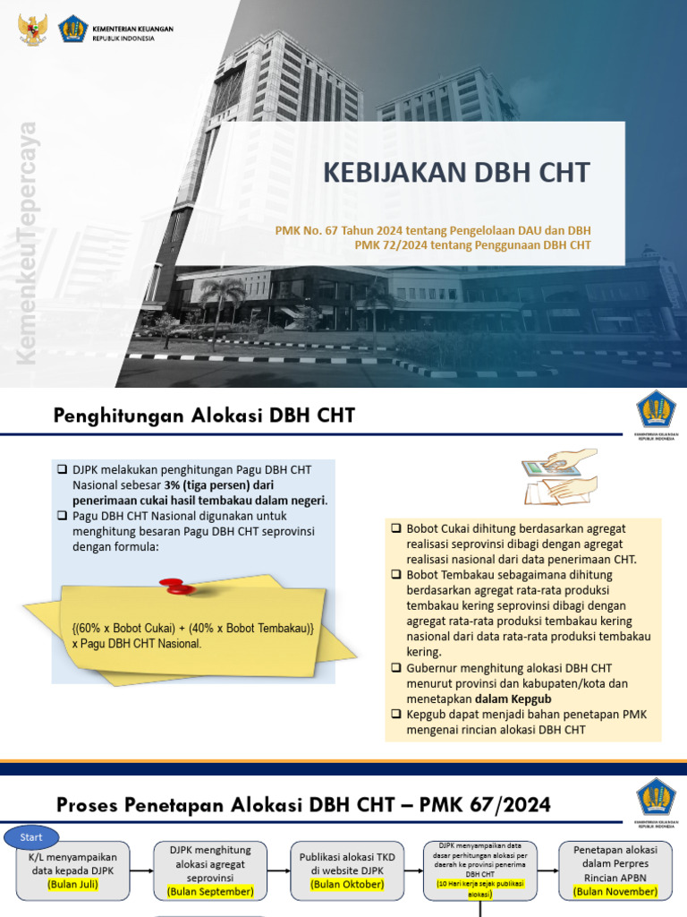 DBH CHT - PMK 67 Dan 72.. | PDF