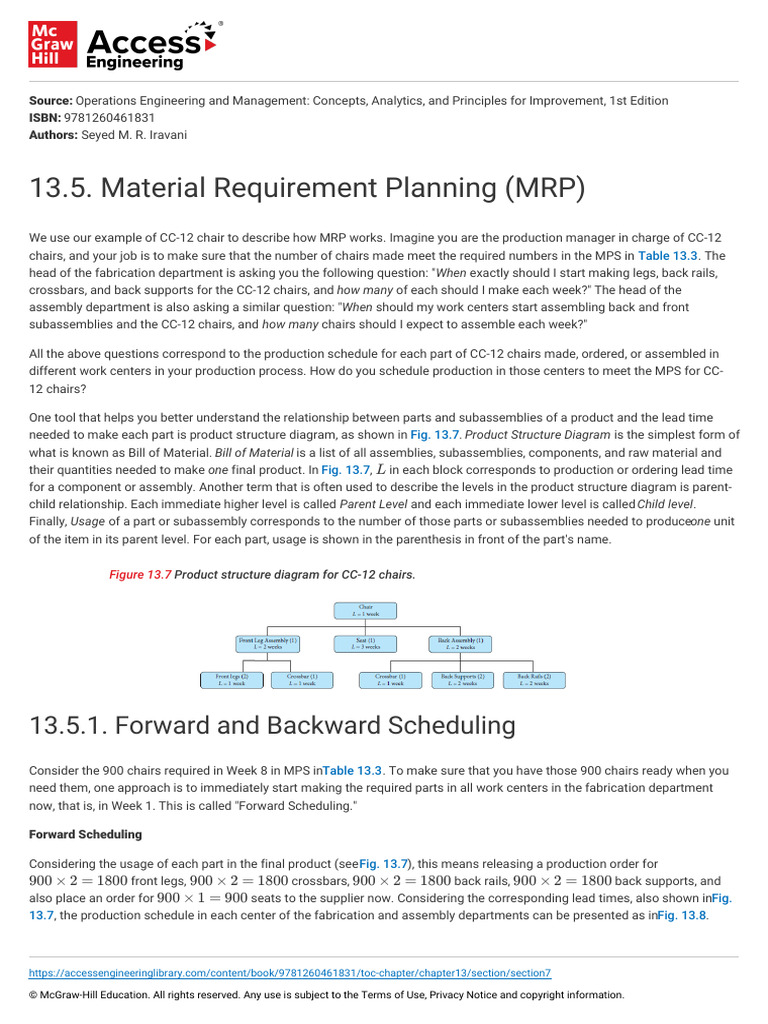 Material Requirement Planning MRP | PDF