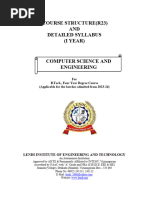 R22 B.Tech. CSE (AIML) I Year Syllabus | PDF | Eigenvalues And Eigenvectors | Integral