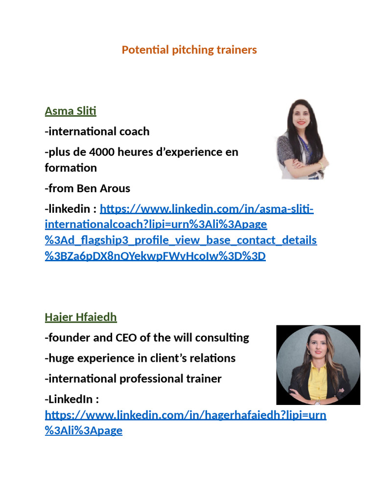 Top International Pitching Trainers | PDF