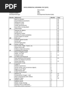 Madras Developmental Programming System Behavioural Scale: Appendices ...