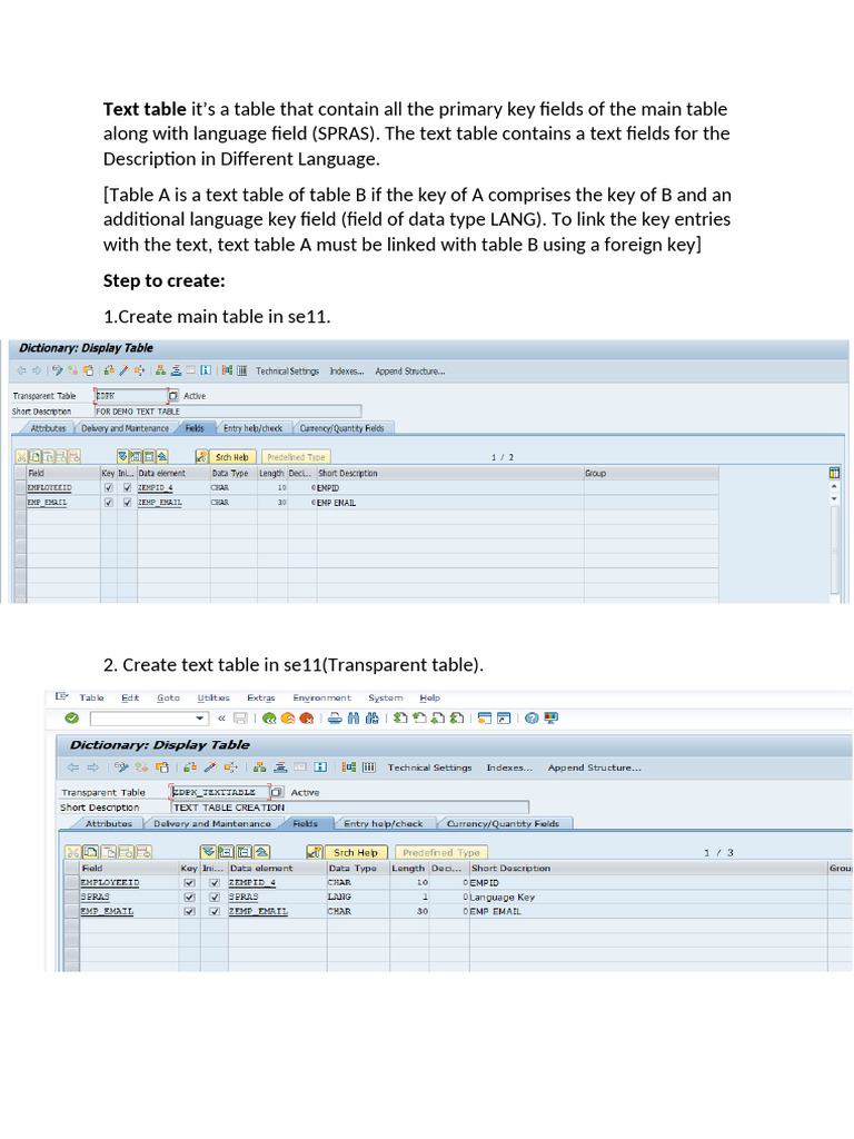 Multilingual Database Setup Guide | PDF