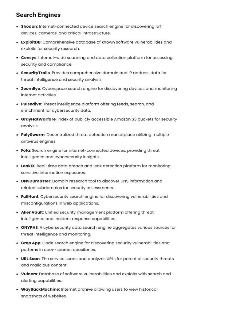 Cybersecurity Search Engine | PDF | Computer Security | Security
