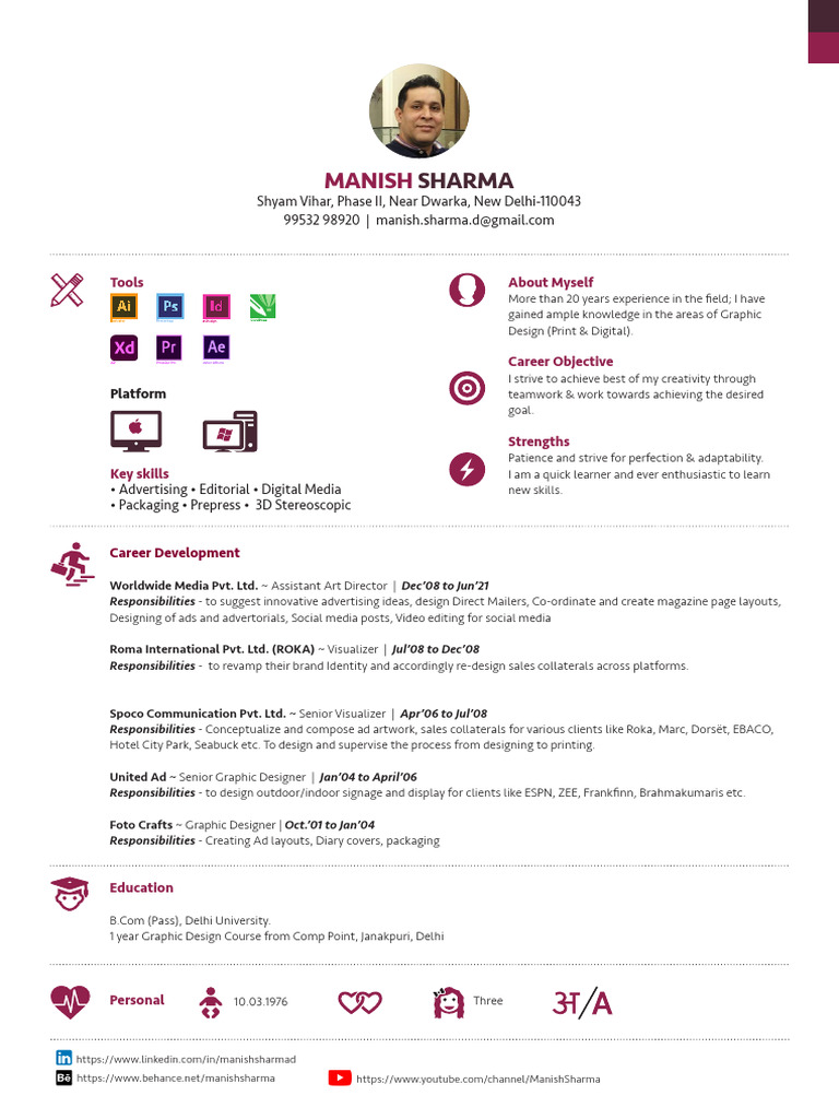 Resume Manish | PDF | Design | Business Process