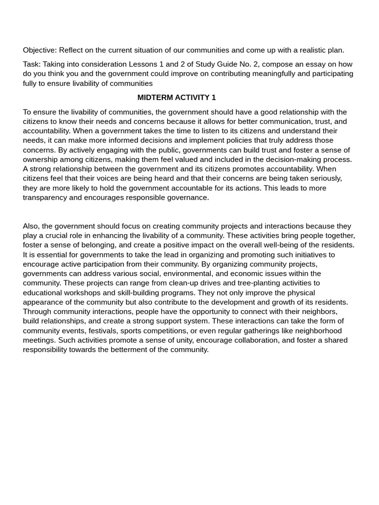 NSTP | PDF | Community