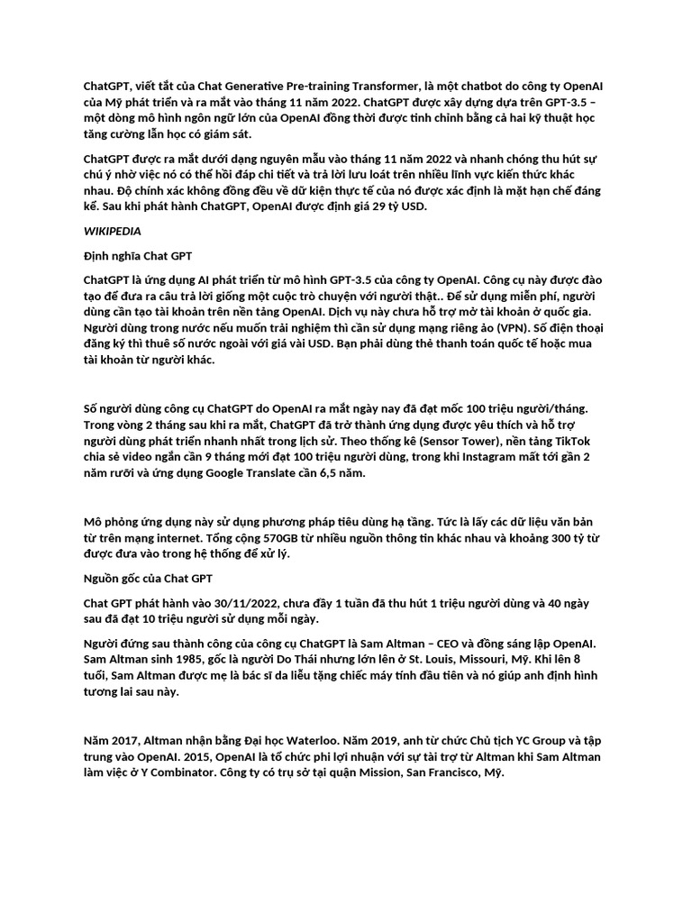 Chatgpt NCKH | PDF