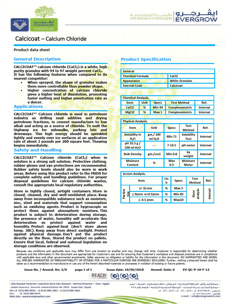 TDS GCC 1 | PDF | Materials | Chemical Substances
