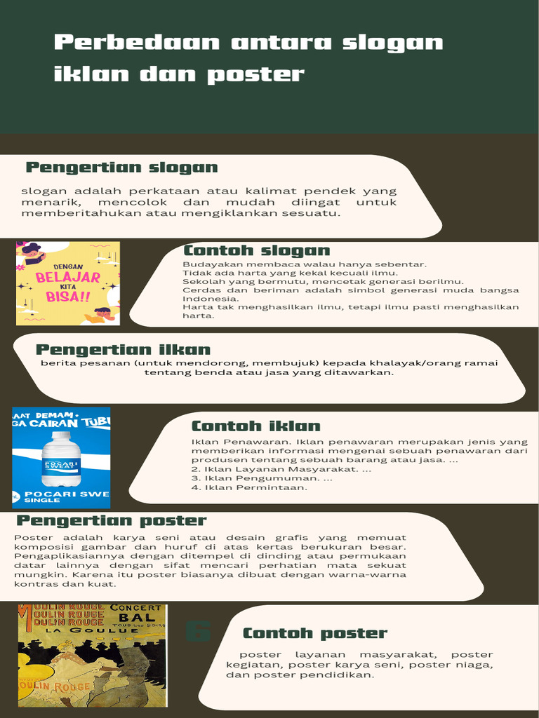 Perbedaan Antara Slogan, Iklan Dan Poster - 20241023 - 075744 - 0000 | PDF