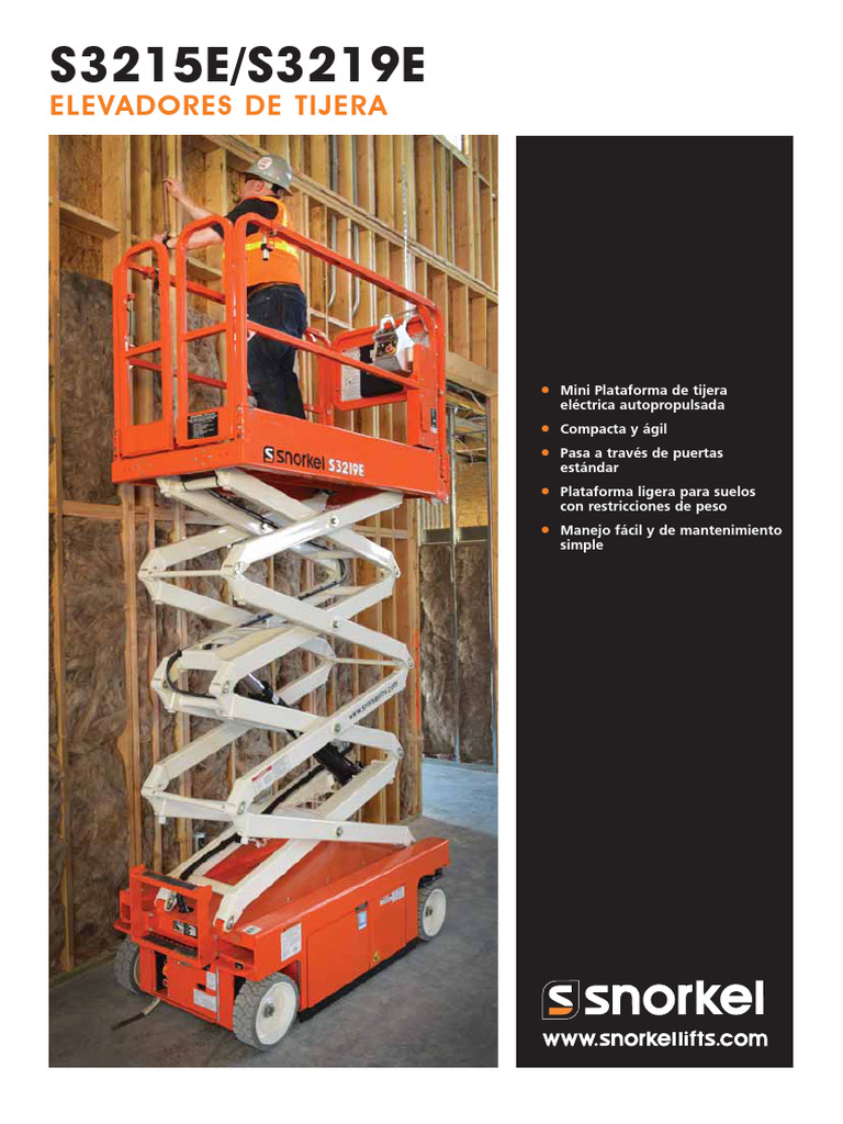 Snorkel S3215e-S3219e | PDF | Coche | Vehículos
