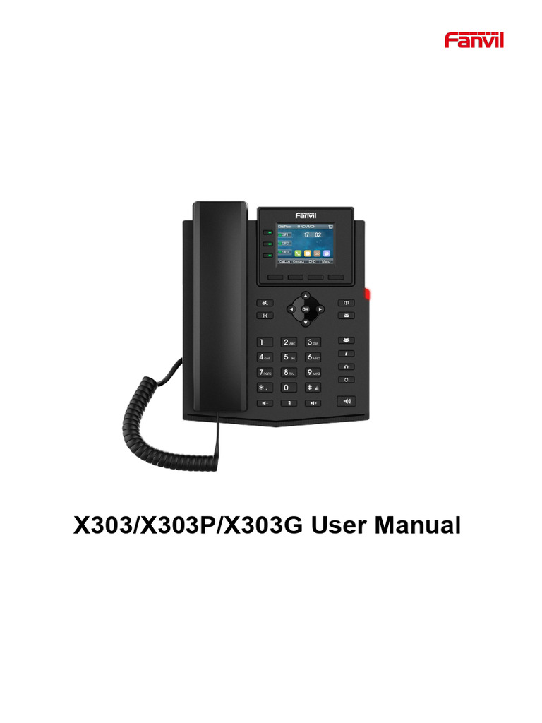 X303 X303G X303P User+Manual | PDF | Session Initiation Protocol | Ip ...