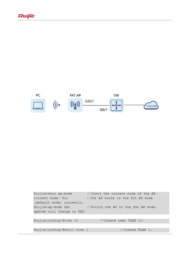 1 Basic Access Psk Authentication Configuration For Fat Aps Pdf Pdf Computer Network