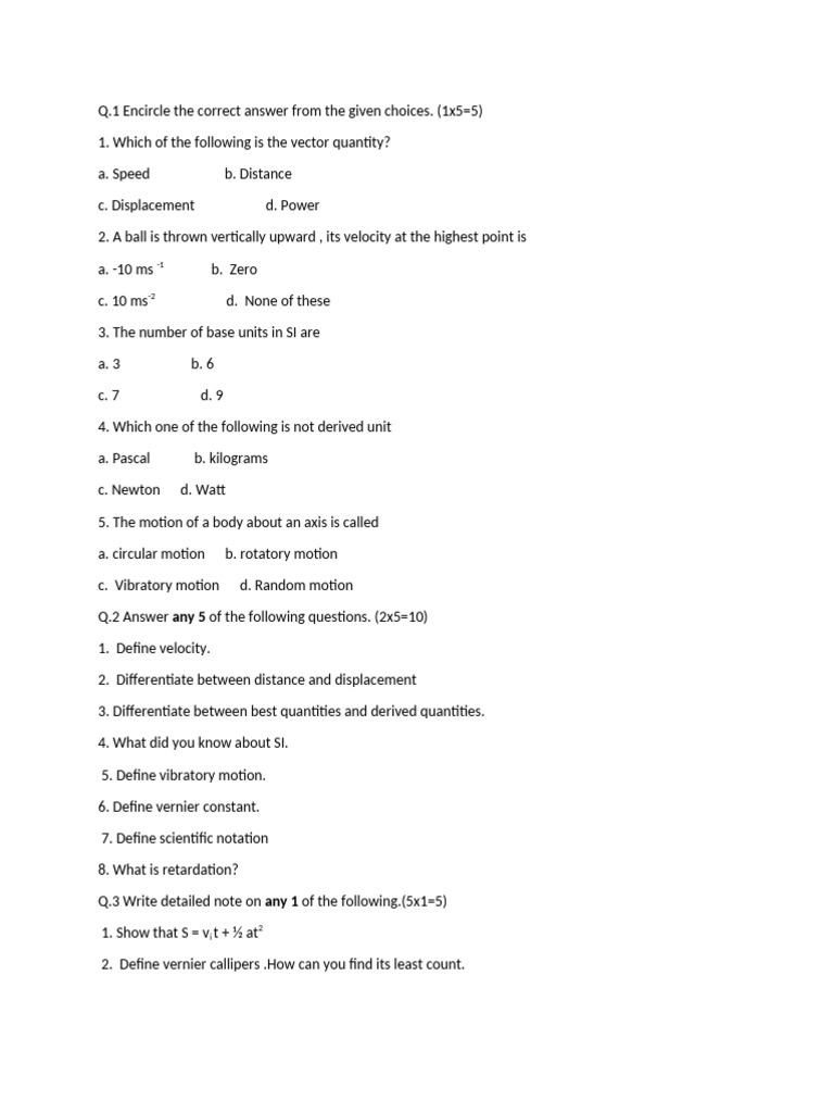 Class 8 A Monthly Ch1,2 | PDF