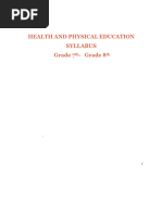 Grade 8 Health Physical Education Text Book 6417f2cb275e4 | PDF