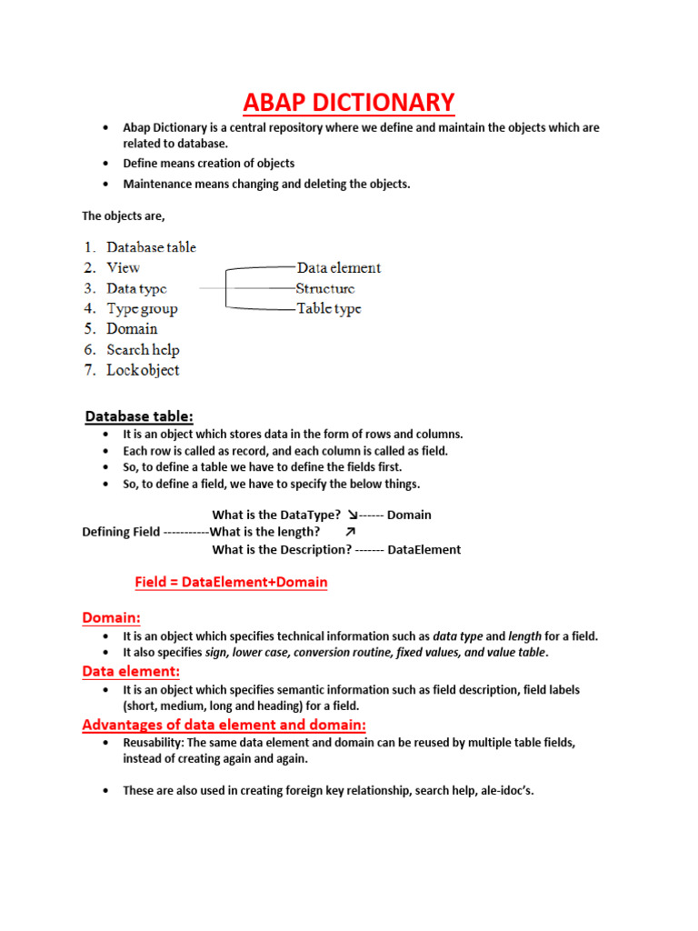 1.Tables in DD | PDF | Table (Database) | Databases