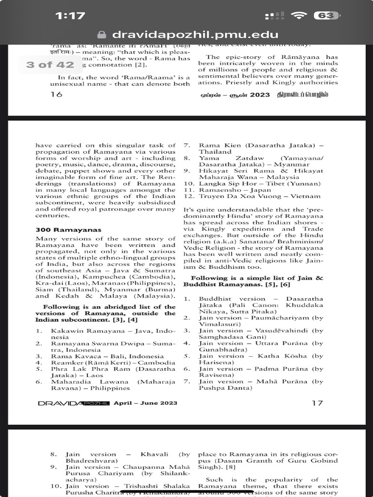 httpsdravidapozhil.pmu.edupdfThe-Myth-of-Rama-Setu.pdf.jpeg 3 | PDF