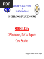 IMCA Guidelines for DP Vessel Operations | PDF | Safety